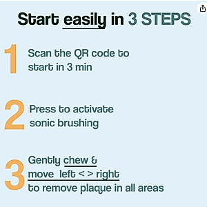 Y-Brush - Electric Toothbrush - Y-Shaped Brush - Innovation Awards at CES 2023-3 Months Battery Life - NylonStart Adult Pack (12-99) (NylonStart, Adult (12-99 yo))