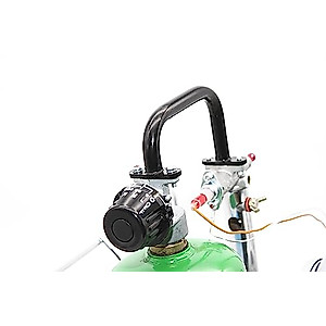 Flame King FK-AD010CGA Multi-Use Portable Propane Heater/Cooker 15,000 BTU for Camping, Ice Fishing, and Backpacking Trips, Silver