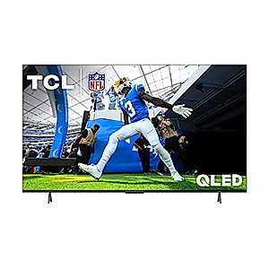 TCL 75-Inch Q6 QLED 4K Smart TV with Google TV (75Q650G, 2023 Model) Dolby Vision, Dolby Atmos, HDR Pro+, Game Accelerator Enhanced Gaming, Voice Remote, Works with Alexa, Streaming UHD Television