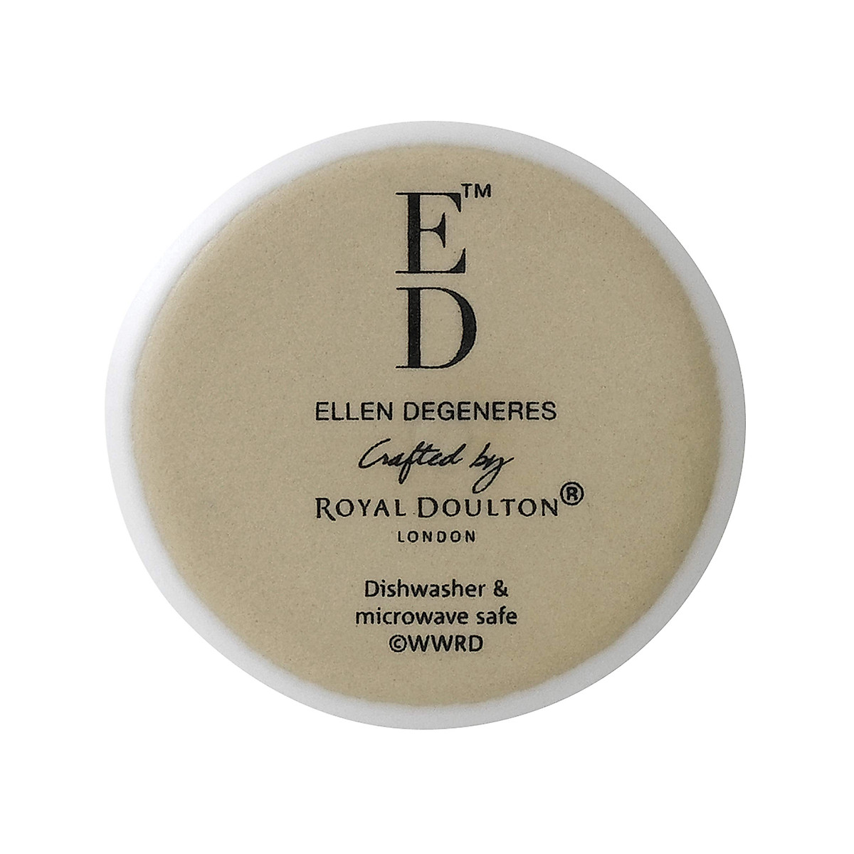Royal Doulton Ellen Degeneres Ceramic Accessories Serving Bowl, 37.6 x 11.6 x 27.2 cm, White