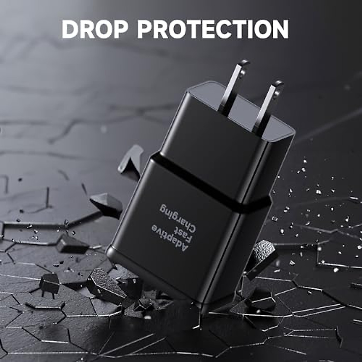 Type C Android Fast Charger Compatible Samsung Phone Charger Fast Charging Block with 4FT USB C Cable for Samsung Galaxy S10/S10e/S8/Note 10/Note 9/Note 8/S23/A32/A50/A51/A52/A53/A13,Pixle,Moto,LG