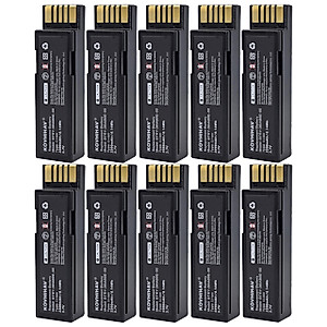 9-Pack Upgrade 3600 Series Barcode Scanner Battery for DS3600 Series LI3600 Series LS3600 Series