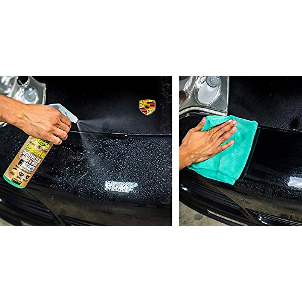 Chemical Guys MIC36403 Workhorse XL Green Professional Grade Microfiber Towel, Exterior (Safe for Car Wash, Home Cleaning & Pet Drying Cloths) 24" x 16", Pack of 3