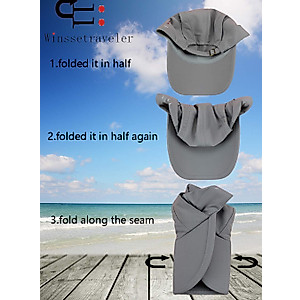 Foldable UPF 50+ Sun Protection Portable Hats Quick Dry Baseball Cap Adjustable Outdoor Sports Hat for Men, Women (Black)