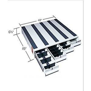 Weather Guard 3183 48.88" ITEMIZER Drawer, White
