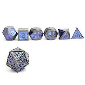 Metal Dice DND Suitable for RPG Dungeons and Dragons Playing D&D Dice Set