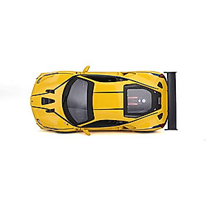 Bburago 18-26307 Ferrari Racing 488 Challenge 1:24 Scale Die-Cast Collectible Car, Yellow