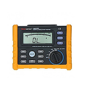 PEAKMETER PM5205 Digital Insulation Tester Resistance Meter Multimeter Megohmmeter Auto Power Off