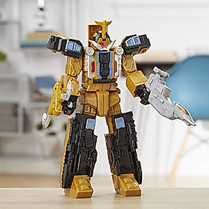 Power Rangers Beast Morphers Beast Wrecker Zord 10-Inch Action Figure Toy Inspired by Gold Ranger’s Zord in TV Show