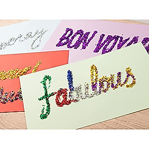 7oz, 200 Gram Star Confetti - Metallic Glitter Foil Confetti Star Sequins - Ideal for Balloons, Tables, Art Crafts, Wedding Festival Decor, Bachelorette Party Supplies, DIY Decorations - Gold, 0.1 inches