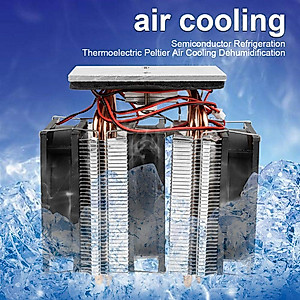 12V 10A DIY Mini Fridge Thermoelectric Cooler, Semiconductor Refrigeration Cooling Device Thermoelectric Cooler, Cooling Equipment Accessories