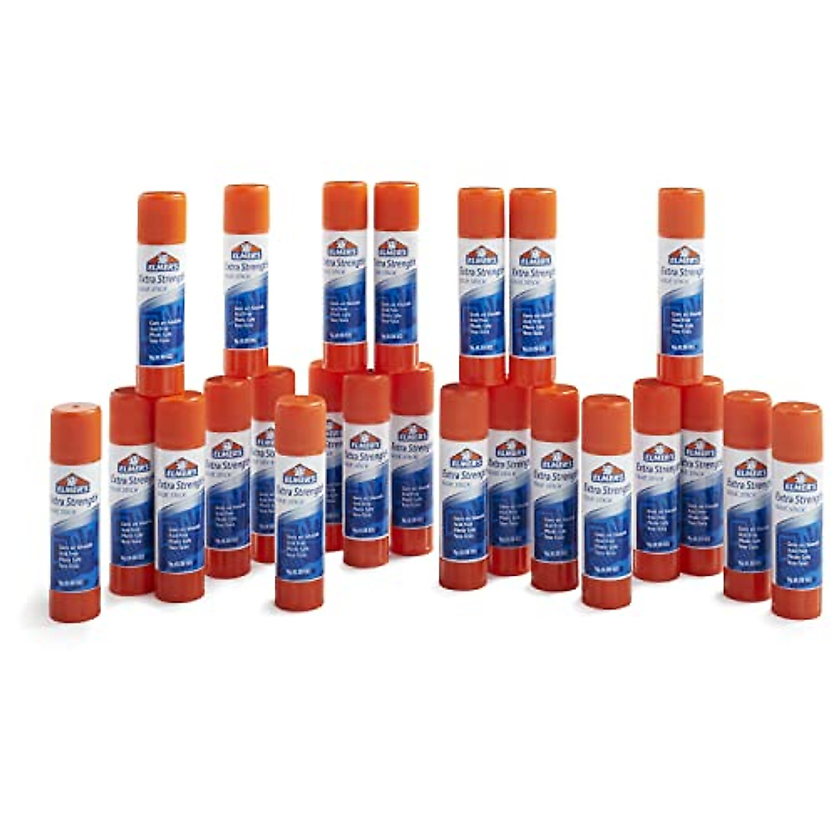 Elmer's Extra Strength Glue Sticks, Washable, 8 Grams, 24 Count