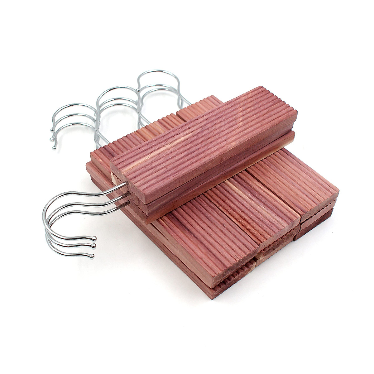 Yayunxuan 5pcs Cedar Planks Cedar Blocks for Clothes Storage Aromatic Cedar Hang Ups Hanger Closet Freshener Clothes Protection Mustiness Prevention