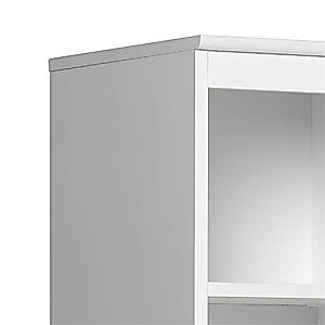 Prepac Narrow Entryway Organizer, White - Set of 2