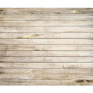 Laeacco 10x8ft Wooden Board Photography Background Rustic Wood Backdrops Vintage Texture Wood Photo Prop Studio Wooden Backdrop Child Baby Adult Portrait Shoot Wallpaper Grunge Wood Plank Video Prop