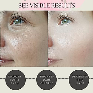 24K Gold Eye Patches for Puffy Eyes - Collagen Eye Masks for Dark Circles and Puffiness - Anti Aging Under Eye Mask Reduce Wrinkles, Puffy Eyes, Dark Circles, Eye Bags, Rejuvenating and Hydrating Under Eye Mask