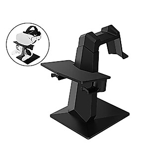 LeeCAE Universal VR Stand Headset Storage Bracket Controller Organizer Virtual Reality Display Holder for Quest/Quest 2
