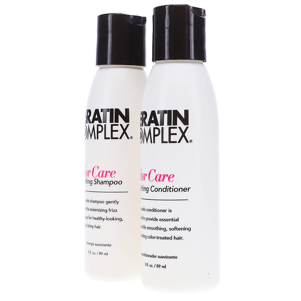 Keratin Complex Color Care Shampoo & Conditioner Travel Valet Duo 3oz Each