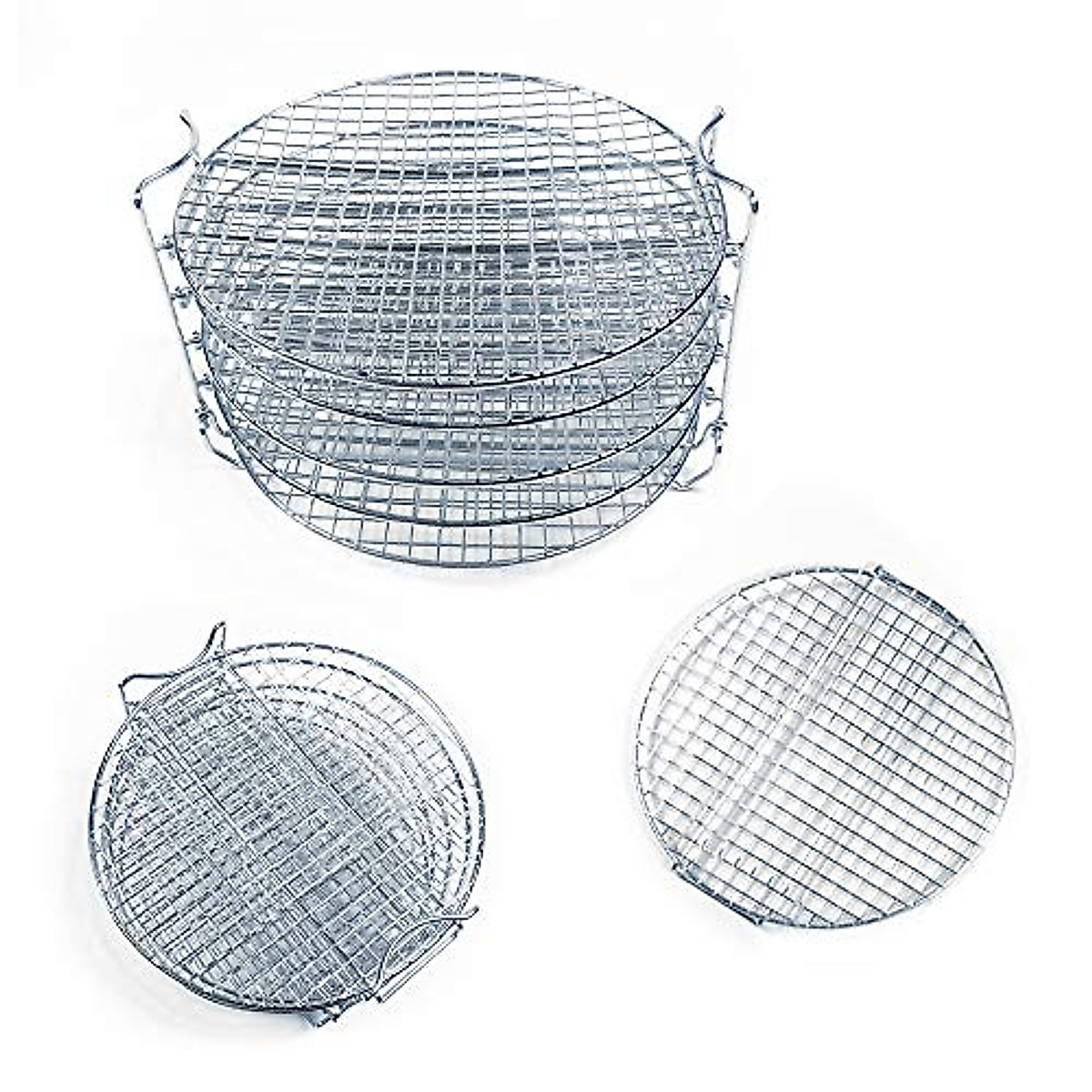Dehydrator Rack For Ninja Foodi Accesories, Pressure Cooker and Air Fryer 6.5 Quart & 8 Quart - Stainless Steel Cooker Rack With Five Stackable Layers