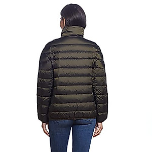 Martha Stewart Everyday Packable Jacket - Down Jacket with Hidden Pocket Zippers - Great for Daily Wear