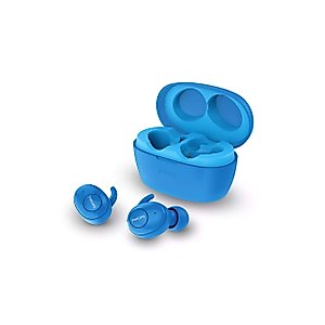 PHILIPS T3215 Wireless in-Ear Earbuds, TWS Bluetooth 5.1 Stereo Headphones, IPX4, Up to 24 (6+18) hrs of Playtime with USB-C Charging case - Blue (TAT3215BL)