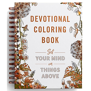 Set Your Mind on Things Above: Devotional Coloring Book