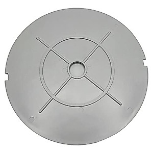 Poolzilla Pool Skimmer Cover 7.75-inch Diameter for Inground and Aboveground Pools Skimmer Lid Replacement for Pentair HydroSkim - Swimming Pool Accessories for Pool Maintenance- 1 Pack