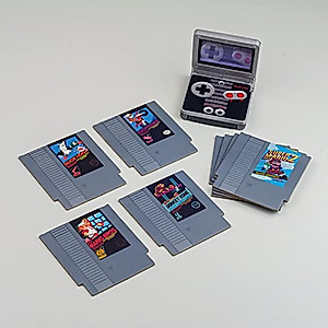 Paladone Nintendo NES Cartridge Retro Drink Coasters for Game Lovers - Super Mario Bros Accessories