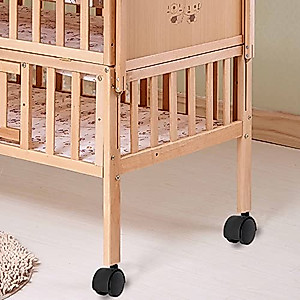 SWZHAI 2 inch Caster Wheels, Nylon Plastic Furniture Casters Swivel Plate Casters Set of 4, Heavy Duty Replacement Cart Casters Furniture Wheels for Tables, Workbenches, Kitchen Shelf