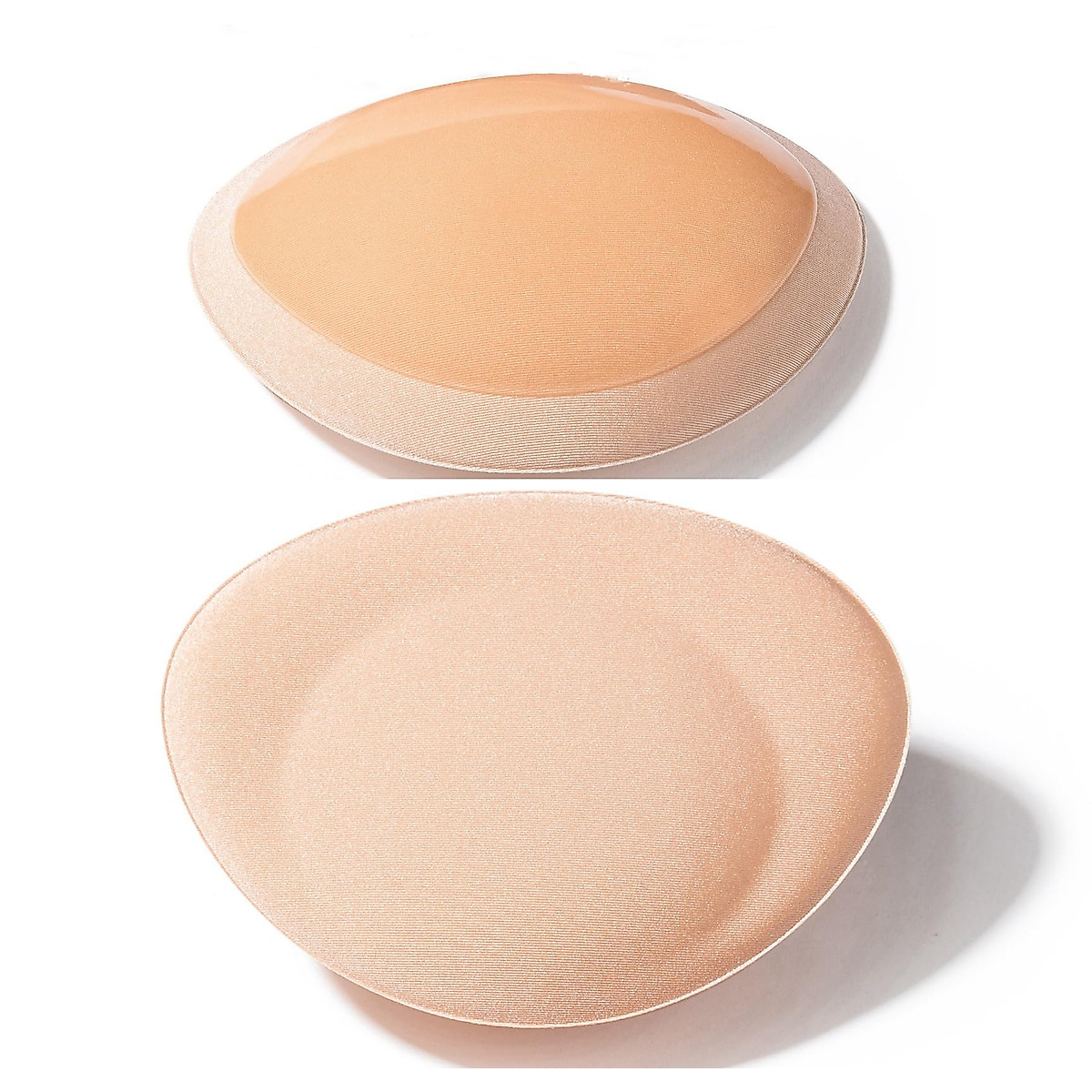 Adhesive Bra Insert Pads Reusable Breast Enhancer Bra Pads Removable Breathable Sticky Push Up Inserts Pad Bra