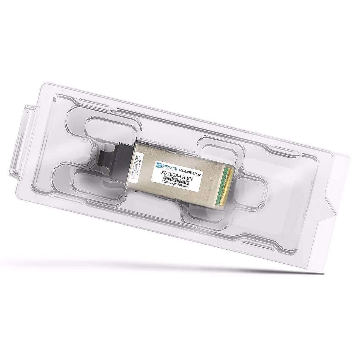 Brute Networks X2-10GB-LR-BN - 10GBASE-LR 10km 1310nm X2 Transceiver (Compatible with OEM PN# X2-10GB-LR)