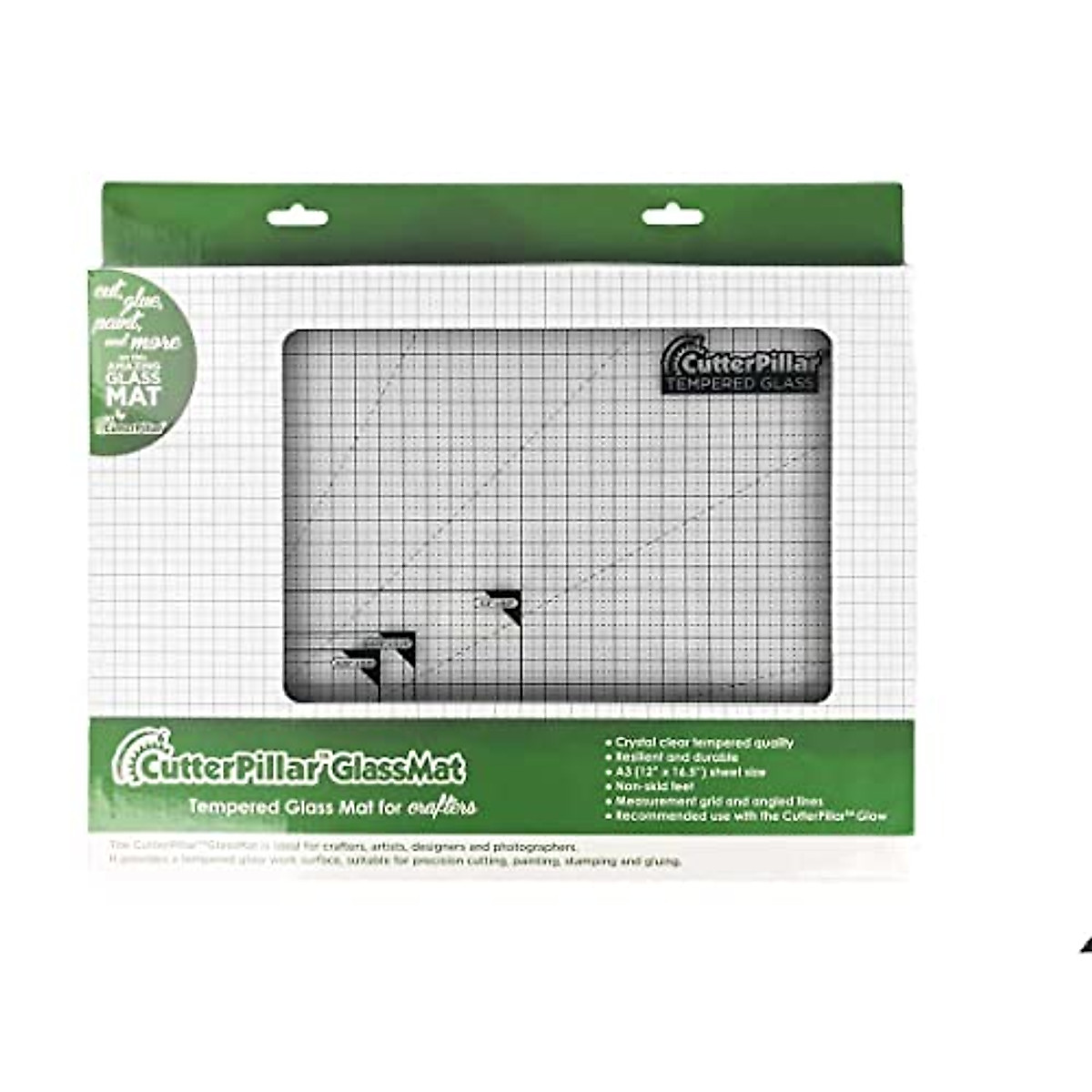 Cutterpillar Tempered Glass Crafting Board