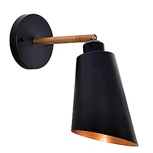 Kenroy Home 12'' Wall Sconce, Matte Black/Antique Bronze