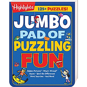 Highlights Young Readers Activity Pack - Hidden Pictures, Jumbo Pad of Puzzles, Joke Book, Mazes and Puzzlemania