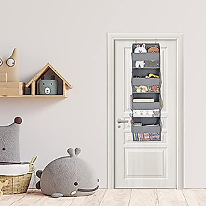 GRANNY SAYS Bundle of 1-Pack Hanging Organizer with Pockets & 1-Pack Closet Hanging Shelves