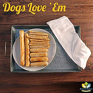 Pet’s Choice Pharmaceuticals HideNoMore, Rawhide Free Chicken Chew Treats for Dogs, 4-5" 4 ct