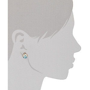 Betsey Johnson Crystal Bug Stud Earrings