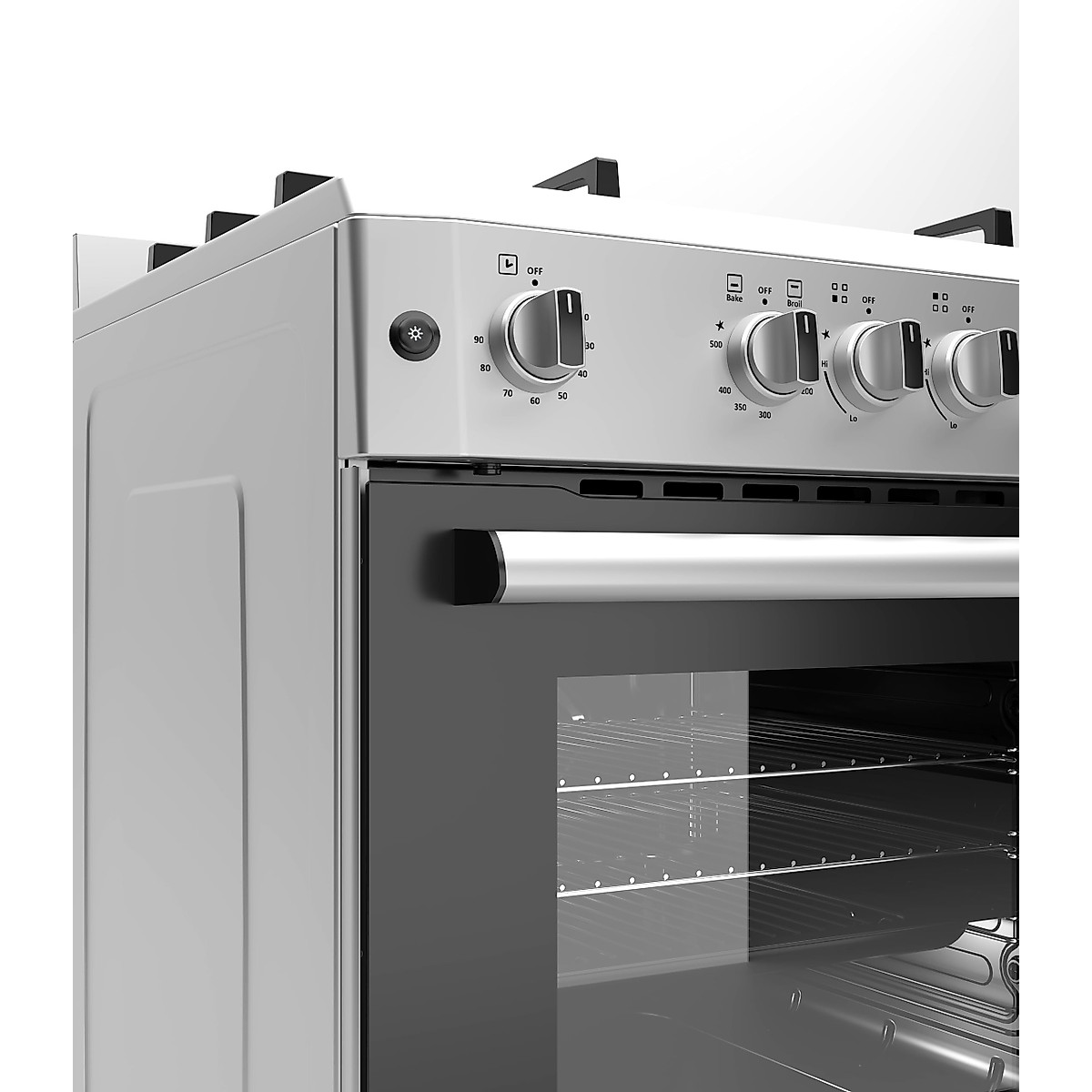 PremiumLevella 24" Gas Range with 4 Burners and 2.7 Cu. Ft. Oven Capacity (Stainless)