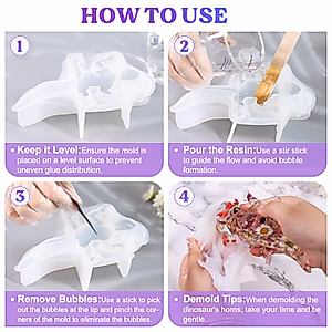 Let's Resin Large Axolotl Resin Molds Silicone, 3D Detailed Animal Silicone Molds, Flexible Effortless Demoldable Epoxy Resin Molds, Thickened Deep Epoxy Molds for Art Crafts, Gift, and Home Decor