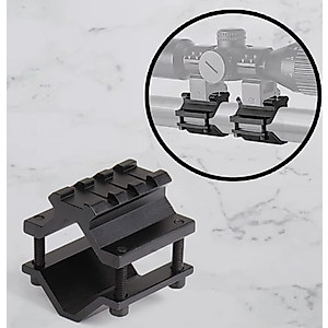 Gotical Single Rail 3 Slot Barrel Mount Weave Picatinny Weaver Barrel Mount