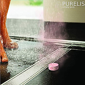 Purelis Shower Steamer Gift Box. Set of 12 Aromatherapy Shower and Bath Bombs Individually Wrapped. Organic Shower Steamer Tablets and Essential Oil Shower Steamers for Spa Gift Set