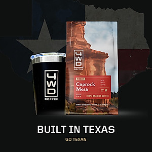 4wdCoffee Caprock Mesa Coffee - Whole Bean - Bold Roast - 12 Oz Bag - Arabica Beans - Fresh Roasted in Texas