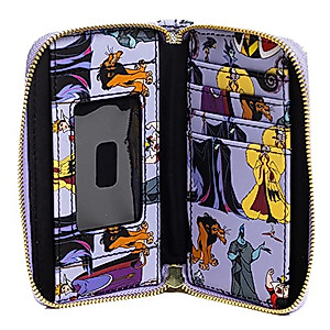 Loungefly Wallet, Disney Villains, Maleficent Ursula Evil Queen Hades Scar