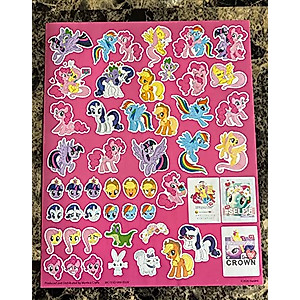Montco Crafts My Little Pony Coloring Kit Pop Outz and Activity Play Set with Markers, Stickers and More