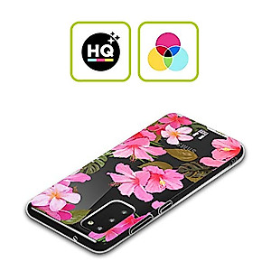 Head Case Designs Tropical Pink Summer Soft Gel Case Compatible with Galaxy Note20 Ultra / 5G