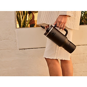 STANLEY Quencher Boot and Straw Cover Cap | Anti-Slip Silicone Protector for 20 & 30 oz Tumbler with Handle | Accessory Set for Stainless Steel Drinking Cup | BPA-Free | Pink Dusk