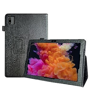 Transwon Case for Jeazans Android 14 Tablet 10.1 Inch Jzpad-X11 Tablet Cover/TPZ T10B Tablet/Tabtrust X11 Tablet/DIALN X10G/ G10/ S10/ X10 Ultra Tablet - Black