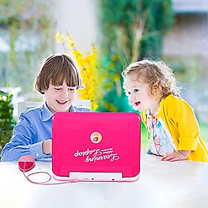 LESHITIAN Kids Laptop, 80 Learning Activities, Educational Learning Computer for Kids Ages 5+