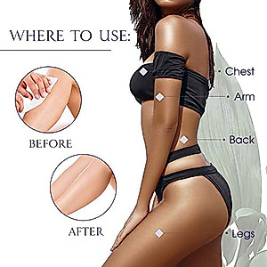 Satin Smooth Non-Woven Cloth Waxing Strips, Large, 100 ct x 1 pack