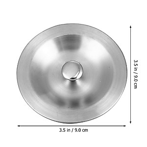 Drain Cover Stainless Steel Bathtub Plug